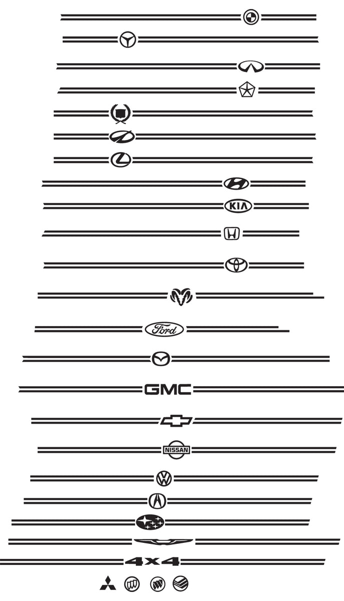 Pinstripe Kits – karstripes.com