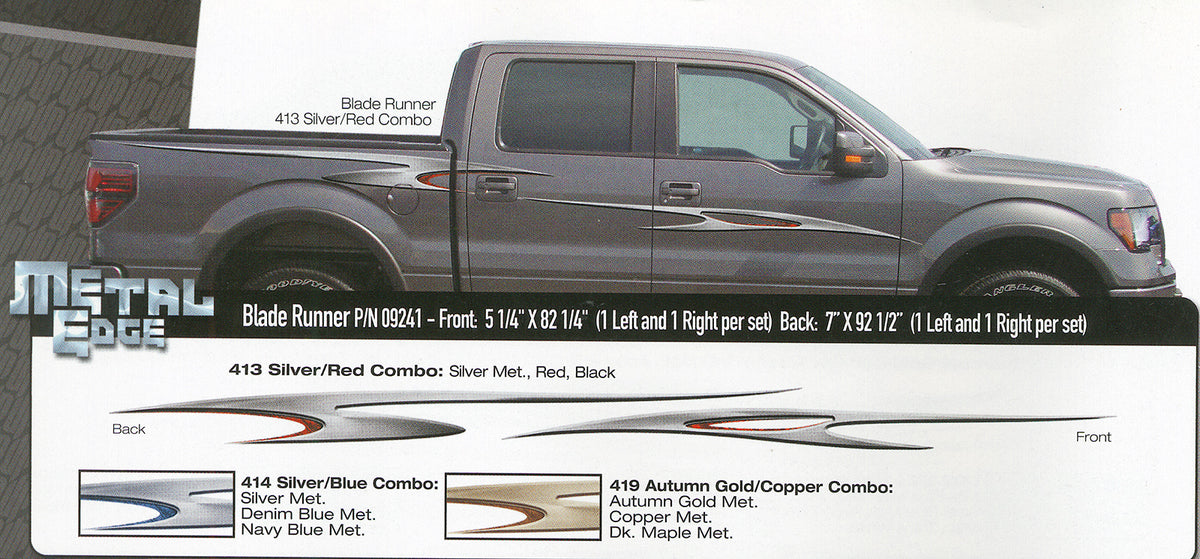 Universal Products BLADE RUNNER kit in several colors – karstripes.com